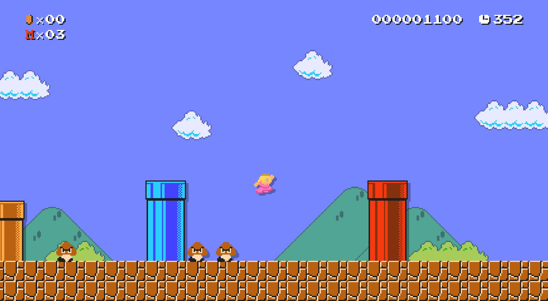 Modern Peach Mod for Super Mario Bros. Remastered [Unofficial] | SMB1R Mods