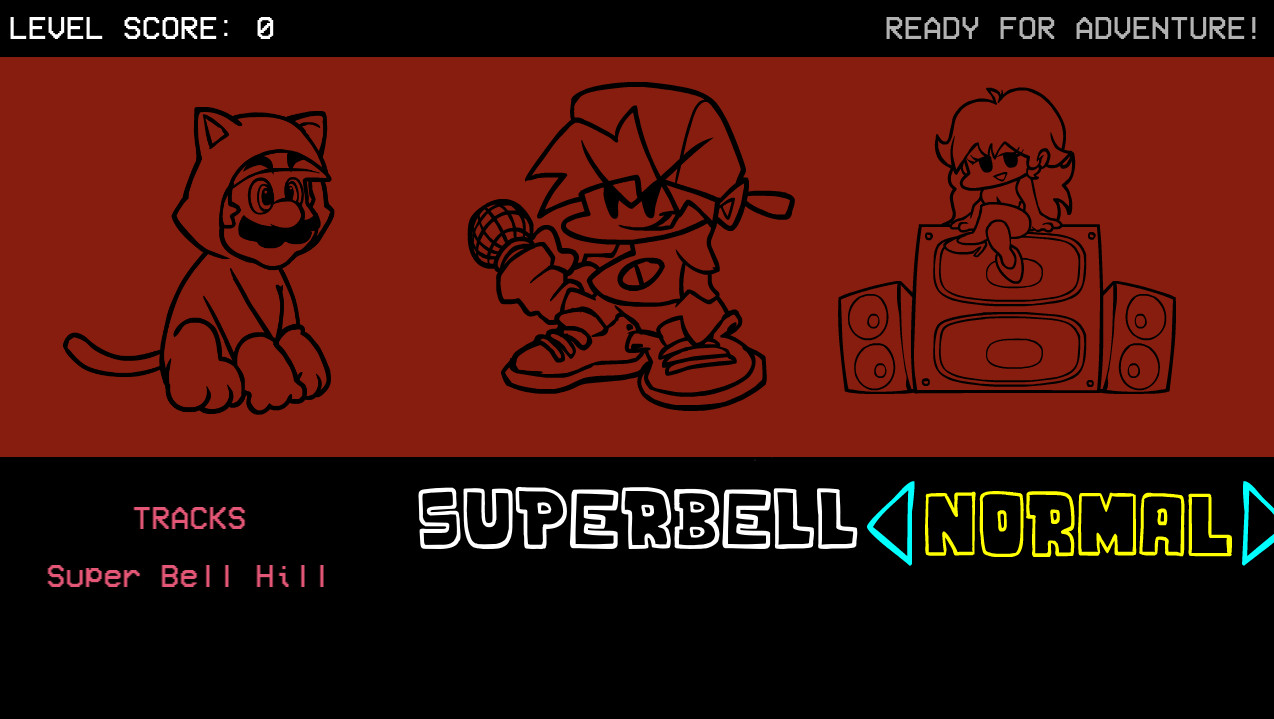Super Funkin' 3D World (One-Shot) Mod for Friday Night Funkin' | FNF Mods