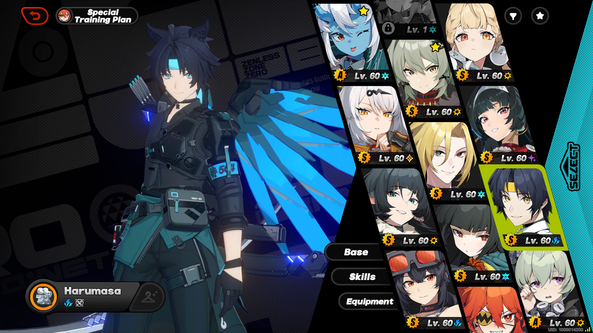 Harumasa Suited Stray X WINGS Merge Mod for Zenless Zone Zero | ZZZ Mods