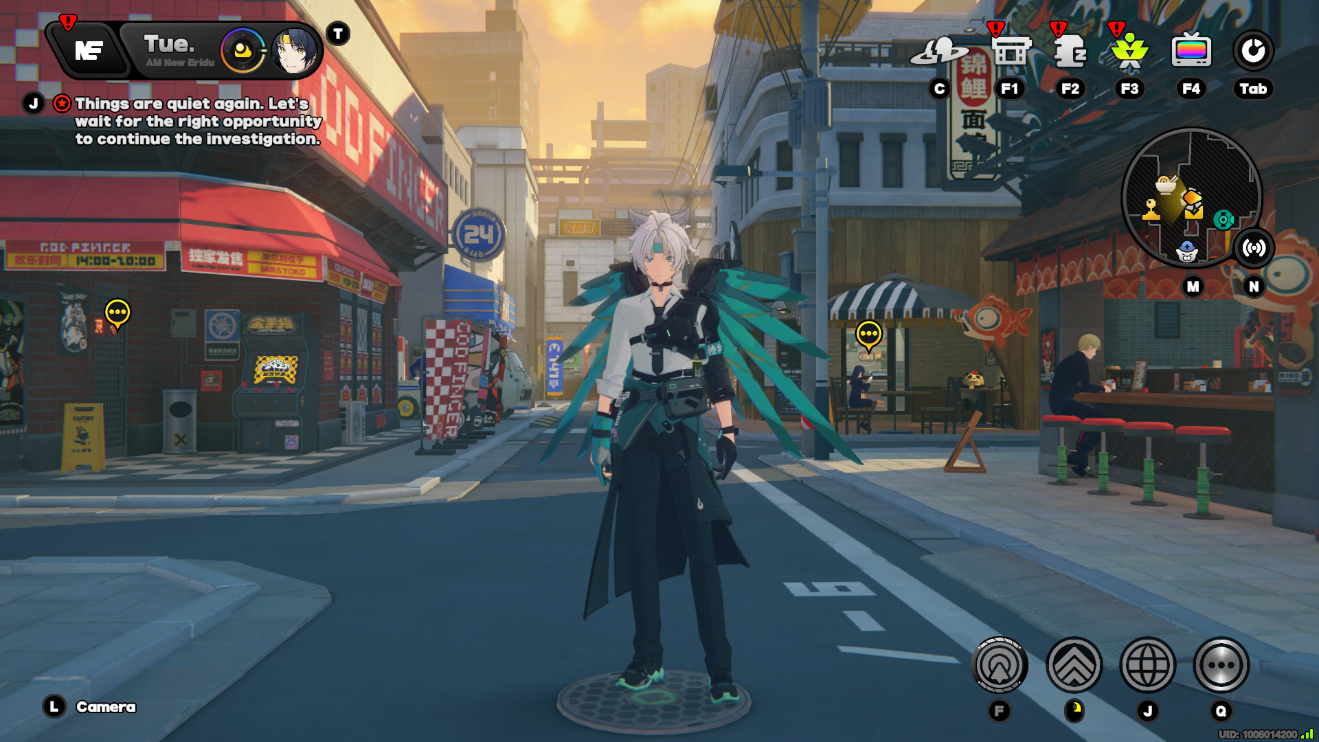 Harumasa Suited Stray X WINGS Merge Mod for Zenless Zone Zero | ZZZ Mods