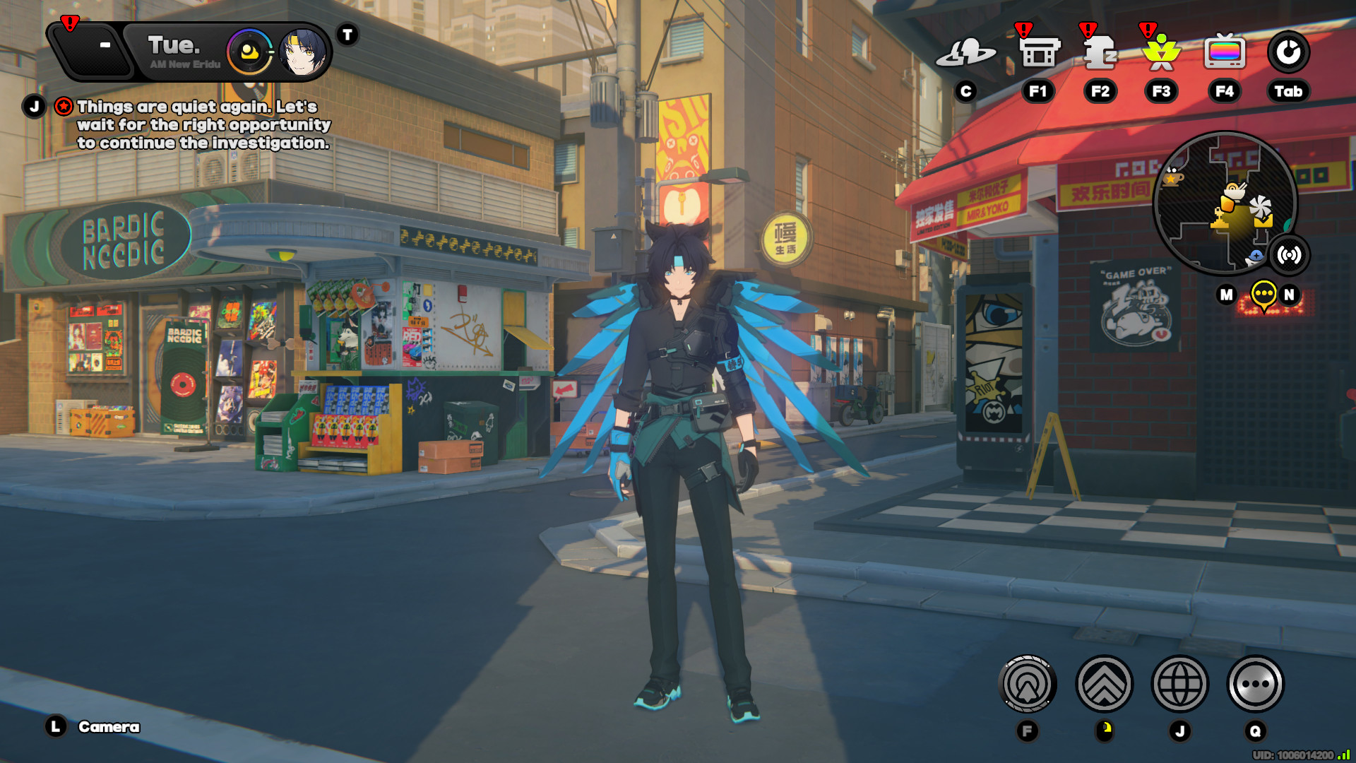 Harumasa Suited Stray X WINGS Merge Mod for Zenless Zone Zero | ZZZ Mods