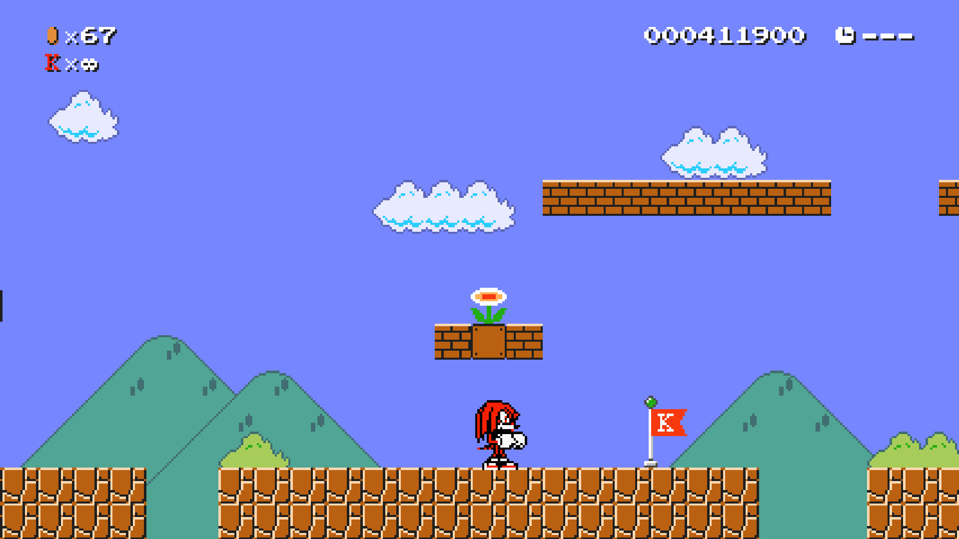 Knuckles (Super Sonik II) Mod for Super Mario Bros. Remastered ...