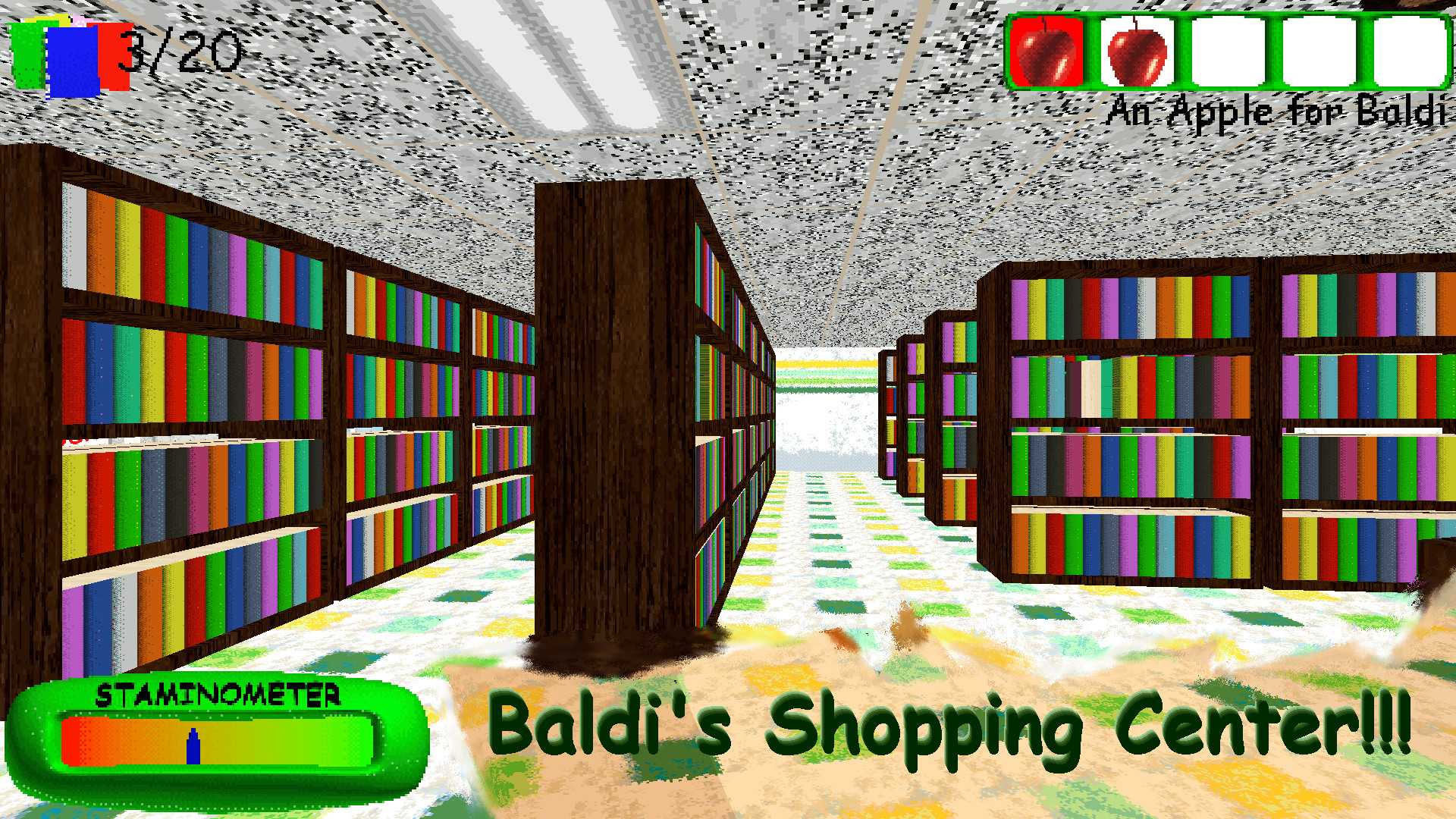 Baldi's Shopping Center! (V2) Mod for Baldi's Basics | Baldi Mods