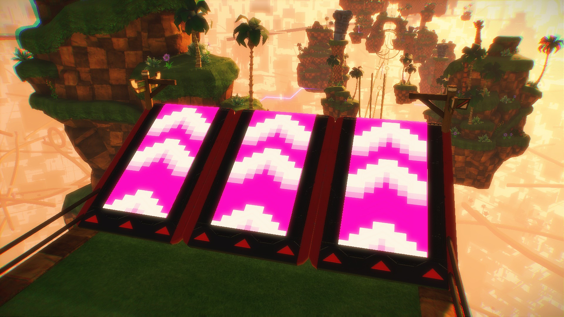 Pixelated Arrow Dash Panels and Jump Panels Mod for Sonic Frontiers ...
