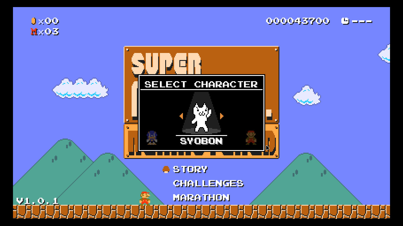Cat Mario/Syobon Mod for Super Mario Bros. Remastered [Unofficial ...
