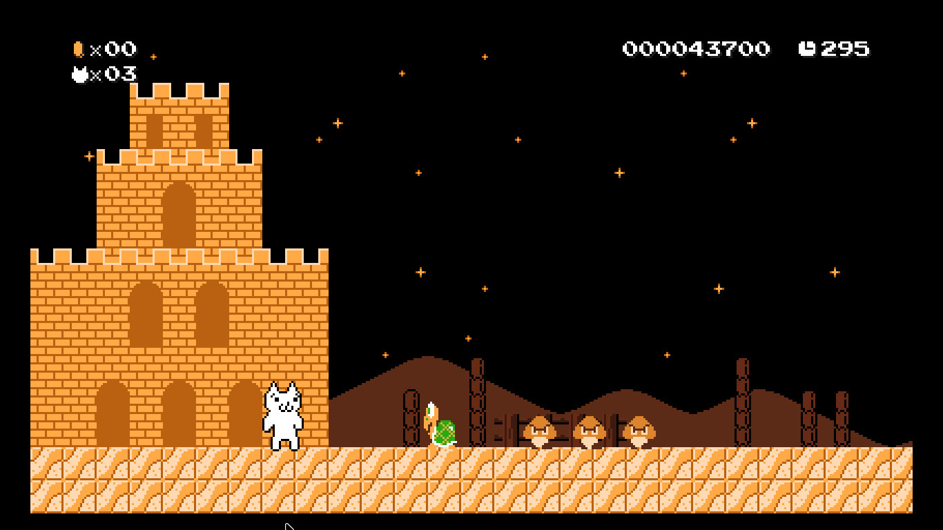 Cat Mario/Syobon Mod for Super Mario Bros. Remastered [Unofficial ...