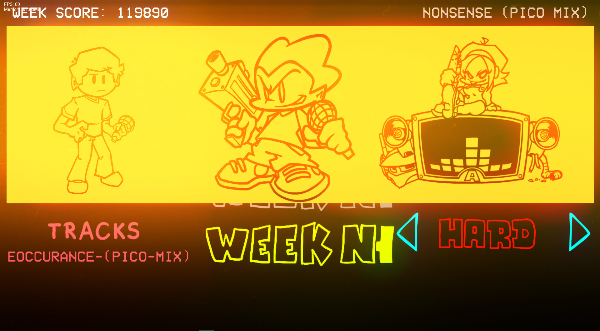 Reoccurance Pico Mix Psych Engine Port Mod for Friday Night Funkin ...