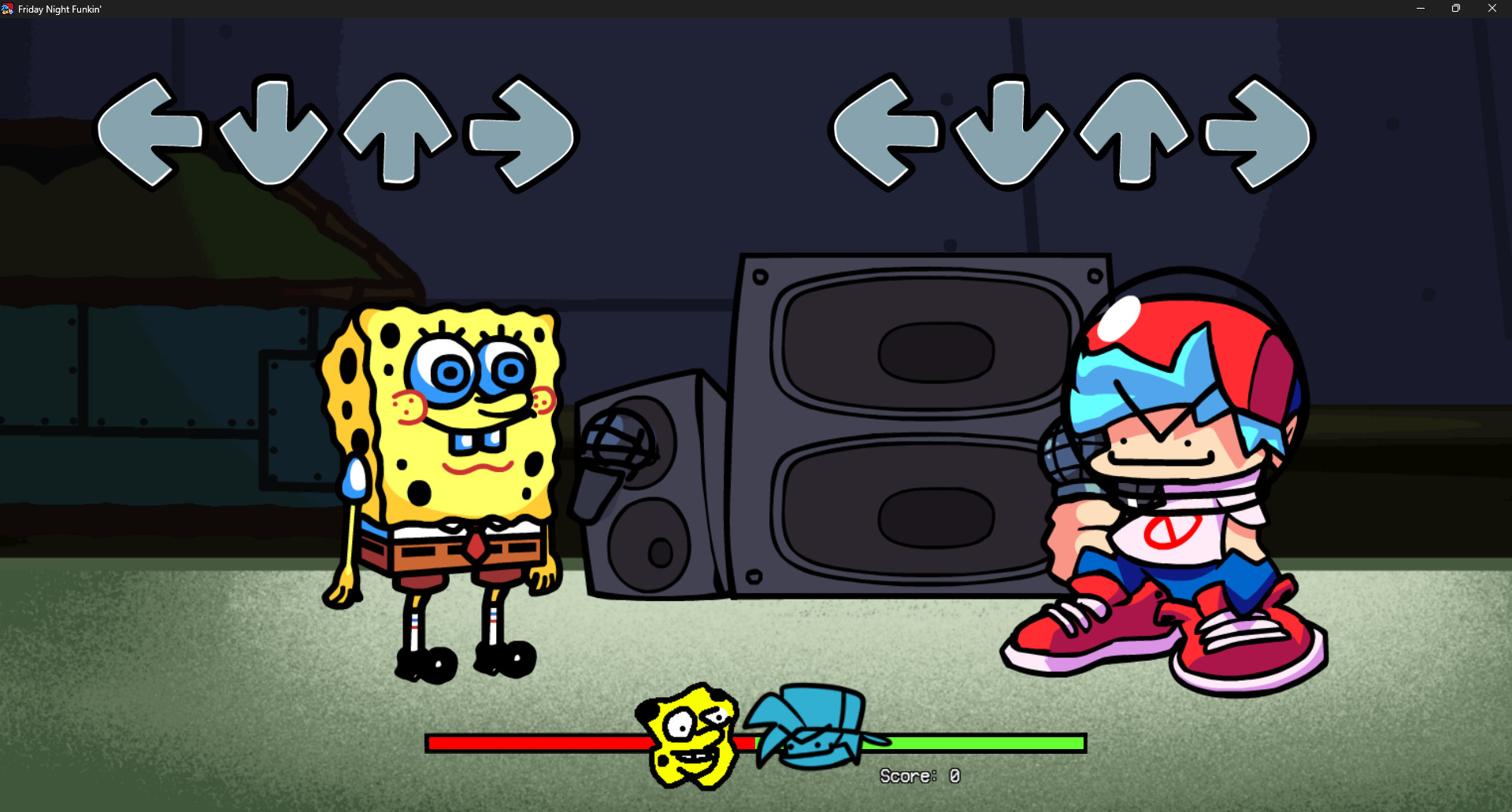 vs spong V-Slice port Mod for Friday Night Funkin' | FNF Mods