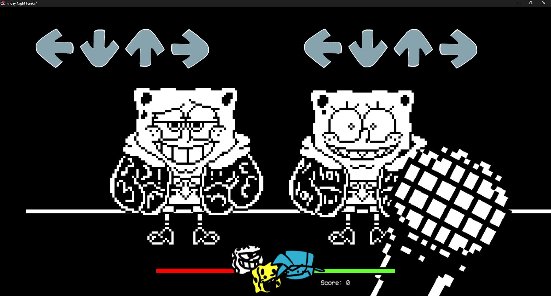 vs spong V-Slice port Mod for Friday Night Funkin' | FNF Mods