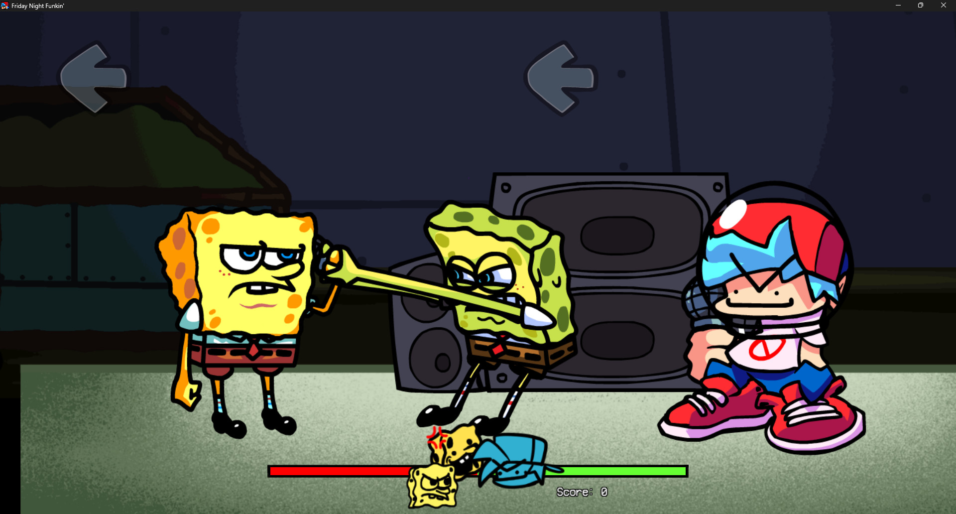 vs spong V-Slice port Mod for Friday Night Funkin' | FNF Mods