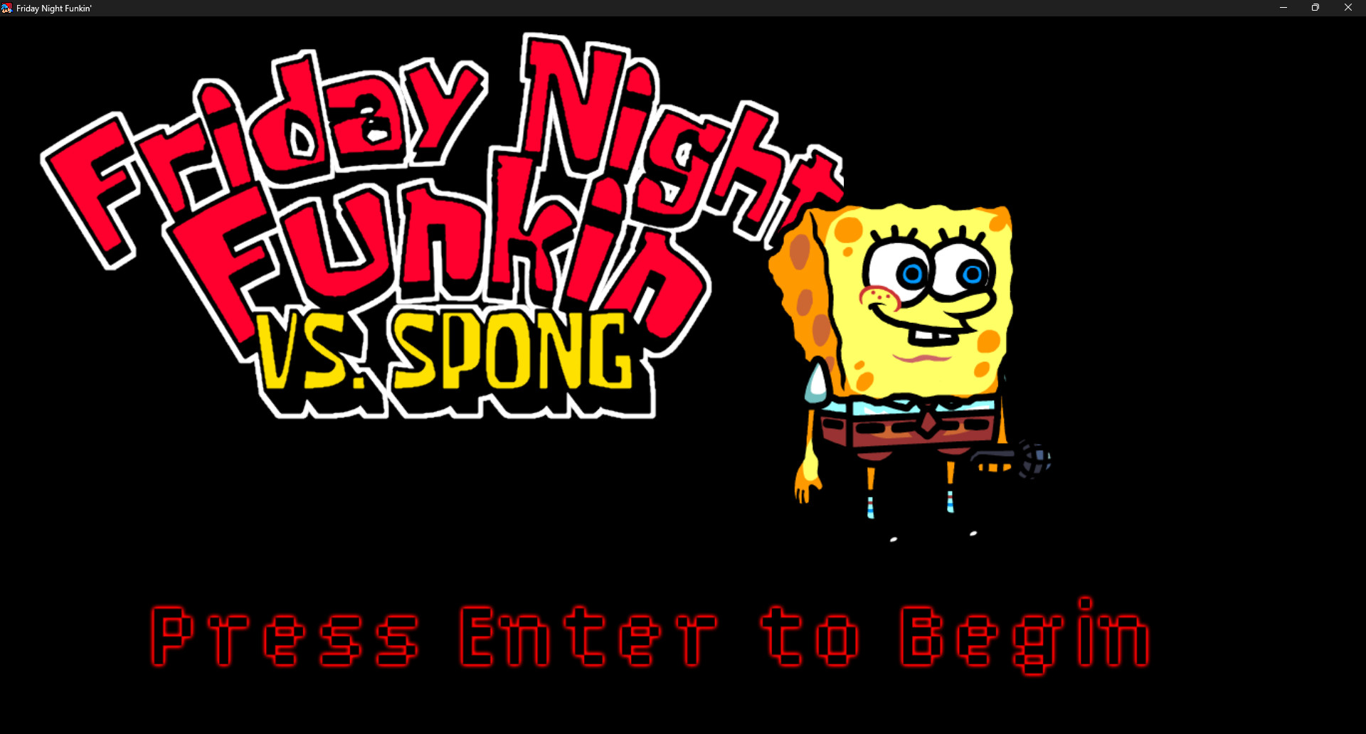 vs spong V-Slice port Mod for Friday Night Funkin' | FNF Mods