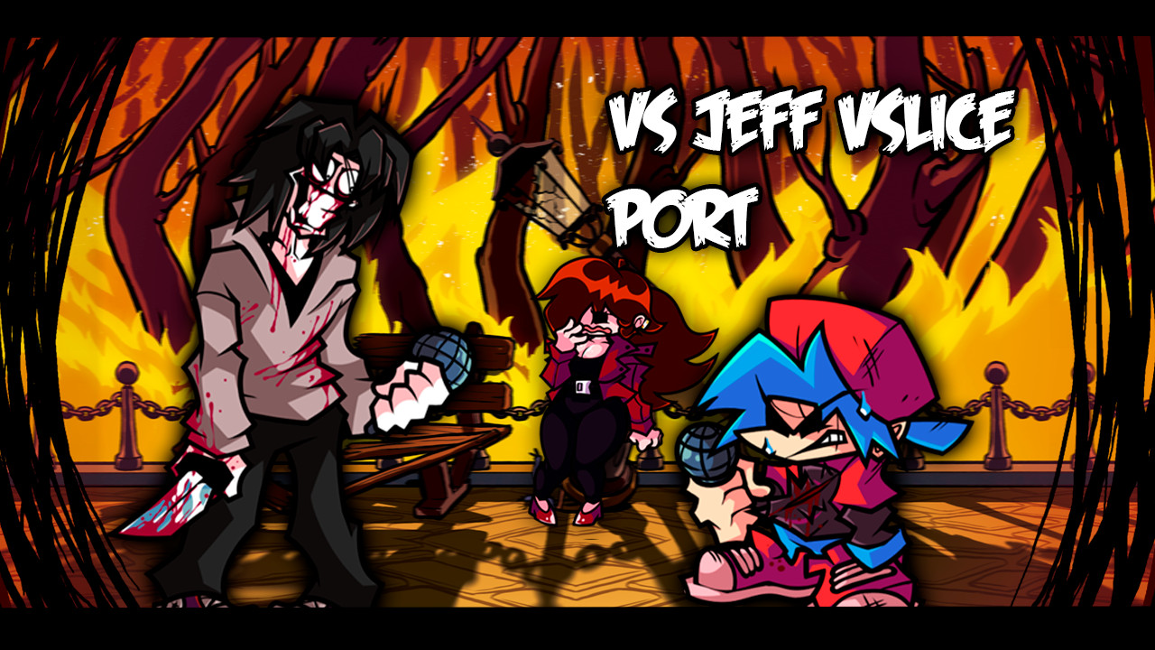 [SENSITIVE CONTENT] FNF TREPIDATION 1.5 (JEFF WEEK) V-SLICE PORT Mod ...