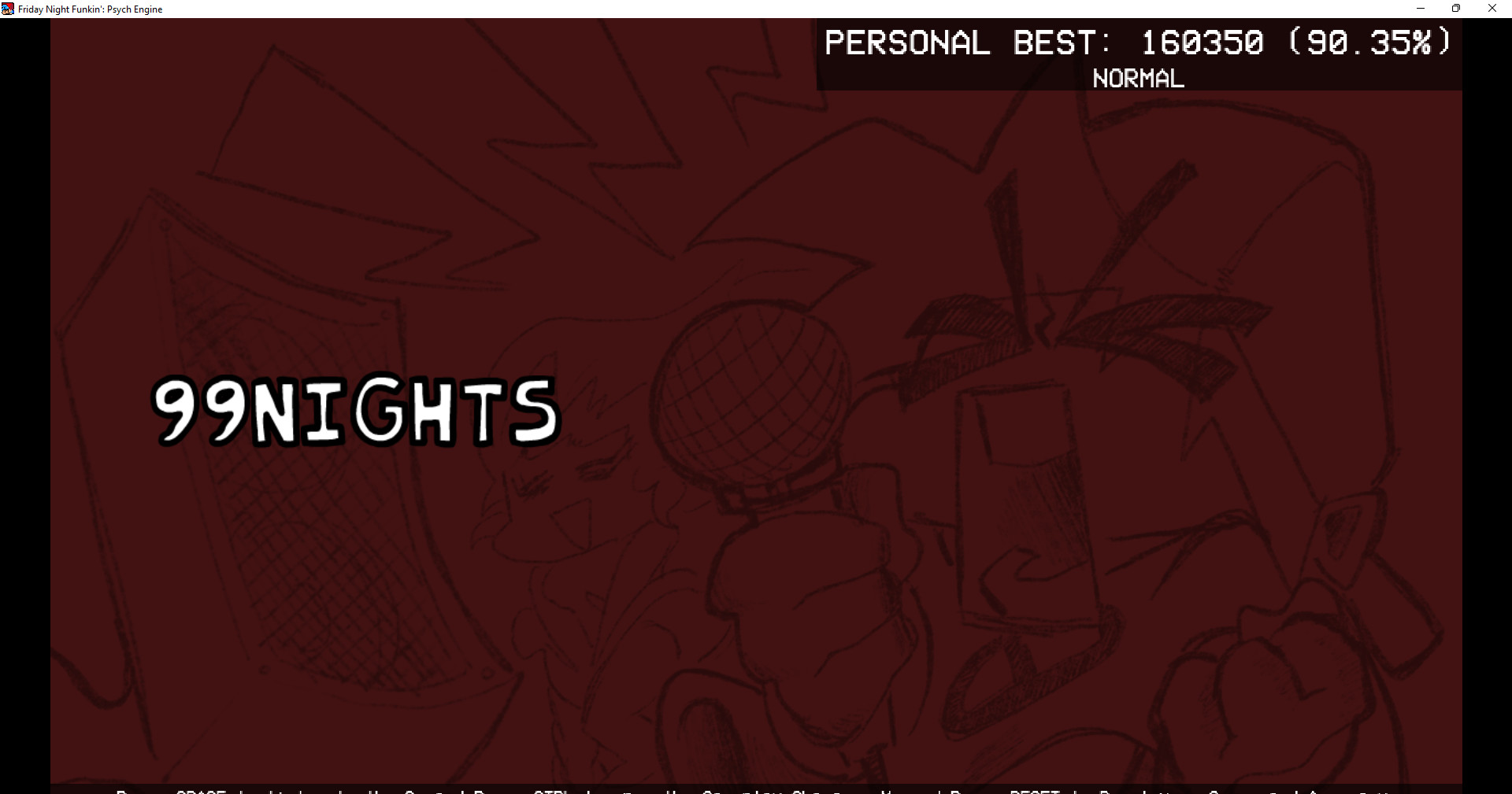 99 Funkins In The Forest Mod for Friday Night Funkin' | FNF Mods