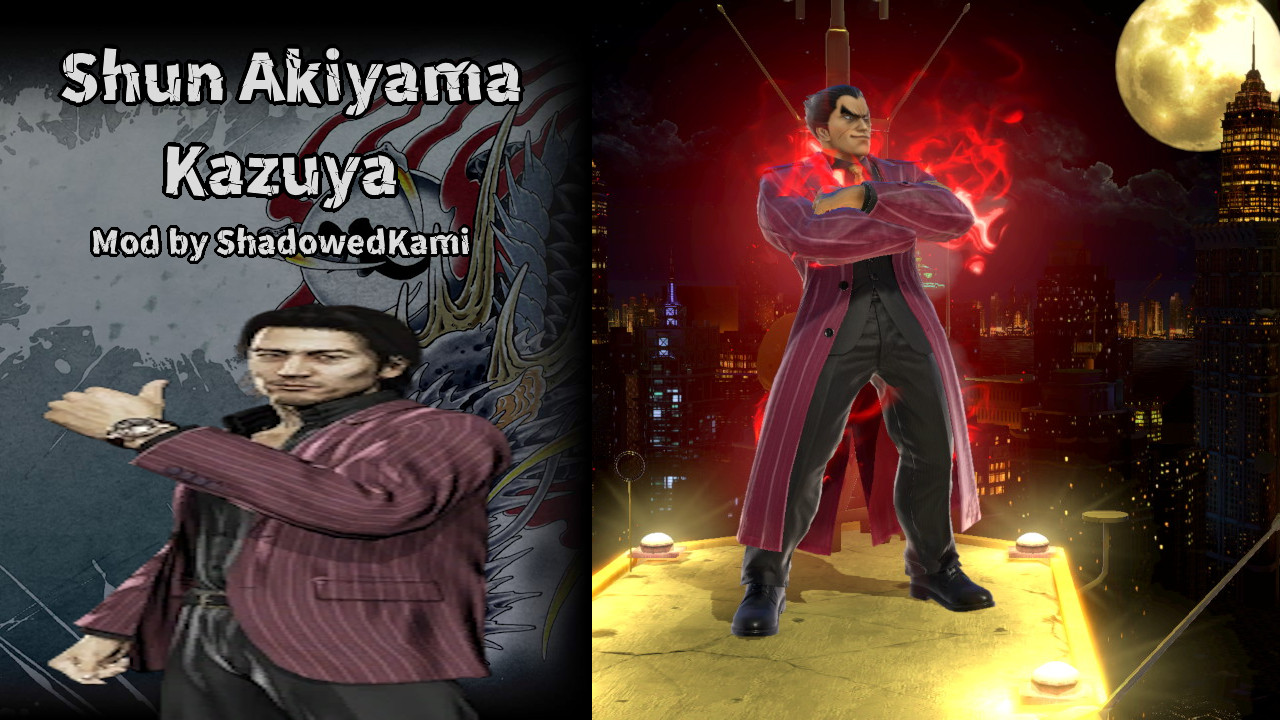Shun Akiyama Kazuya Mod for Super Smash Bros. Ultimate | SSBU Mods