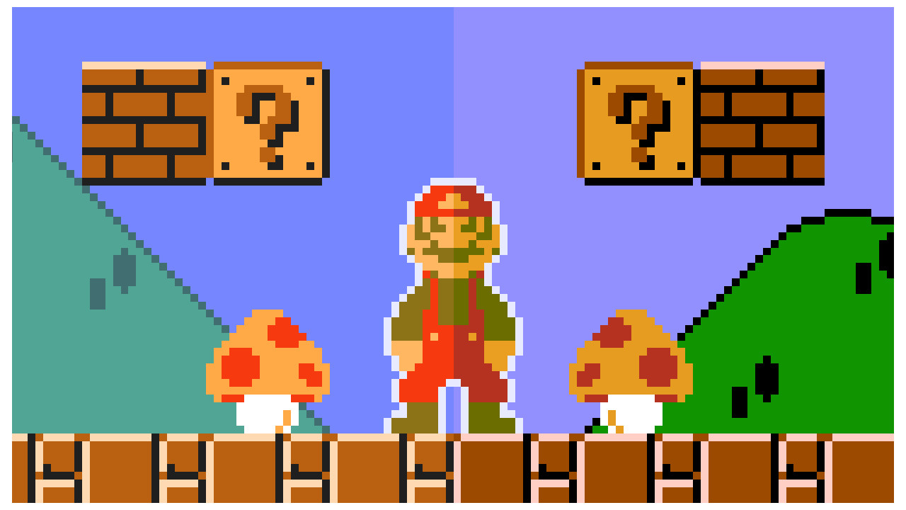 Classic NES Palette for SMB1 Mod for Super Mario Bros. Remastered ...