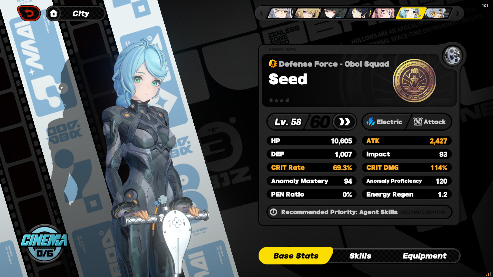 Blue Tarantula seed Mod for Zenless Zone Zero | ZZZ Mods