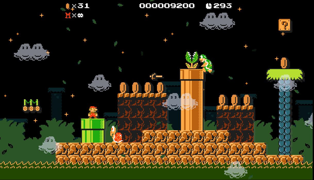 Night Walk Mod for Super Mario Bros. Remastered [Unofficial] | SMB1R Mods