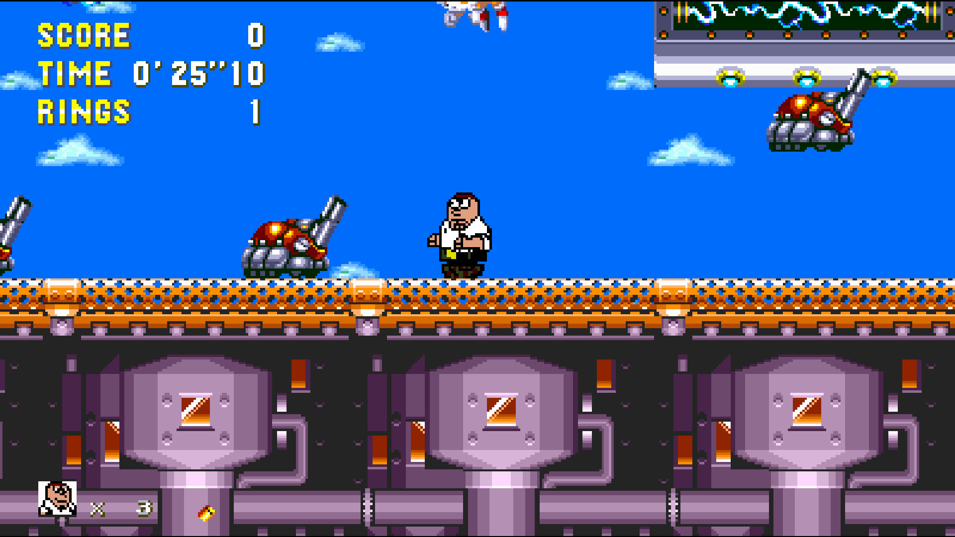 Sonic 3 A.I.R. & Peter Griffin Mod for Sonic 3 A.I.R. | S3AIR Mods