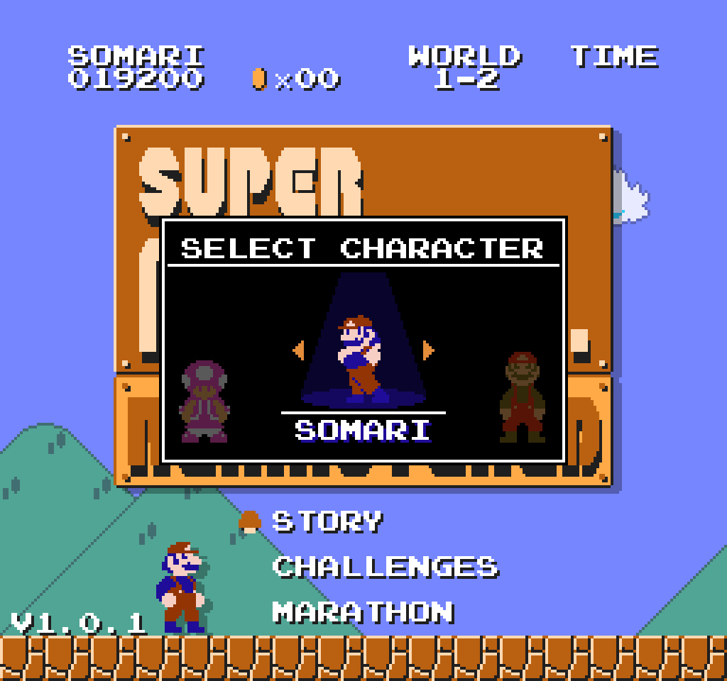 Somari the Plumber - For SMB1R Mod for Super Mario Bros. Remastered ...