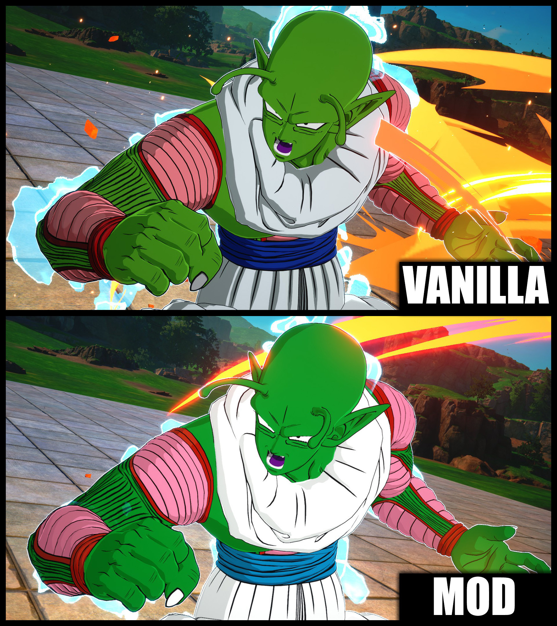 Namek Saga - Color Corrected [Replacer] Mod for Dragon Ball: Sparking ...