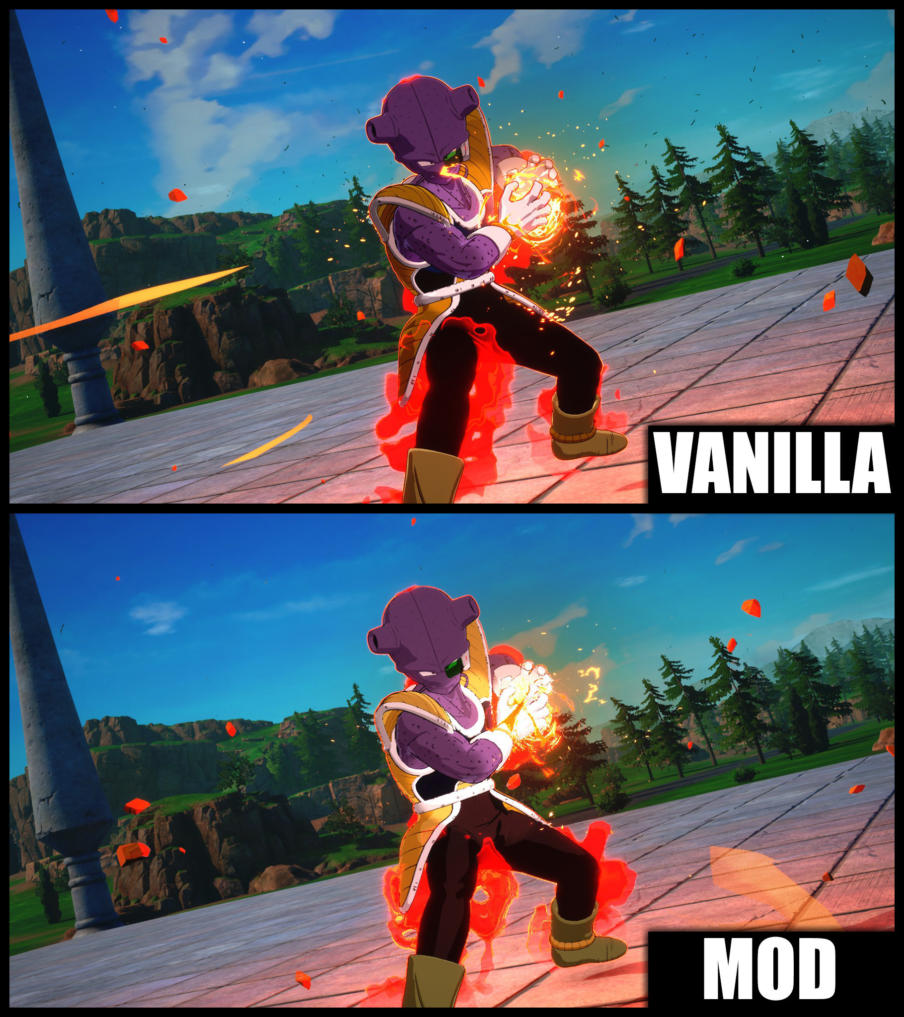 Namek Saga - Color Corrected [Replacer] Mod for Dragon Ball: Sparking ...