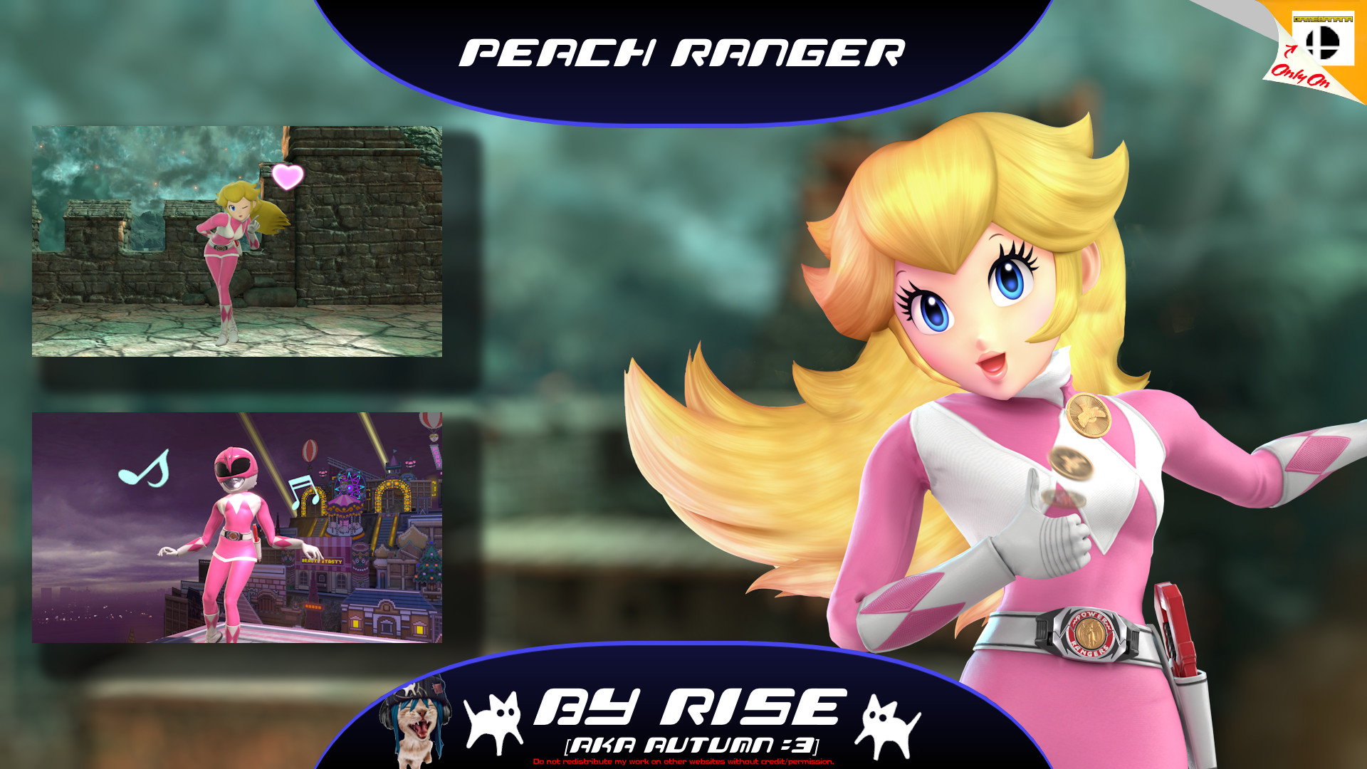 Peach Ranger Mod for Super Smash Bros. Ultimate | SSBU Mods