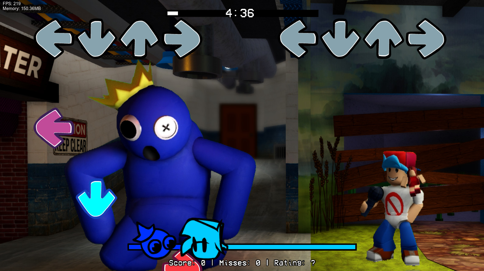 Fnf Vs. Rainbow Friends Mod for Friday Night Funkin' | FNF Mods