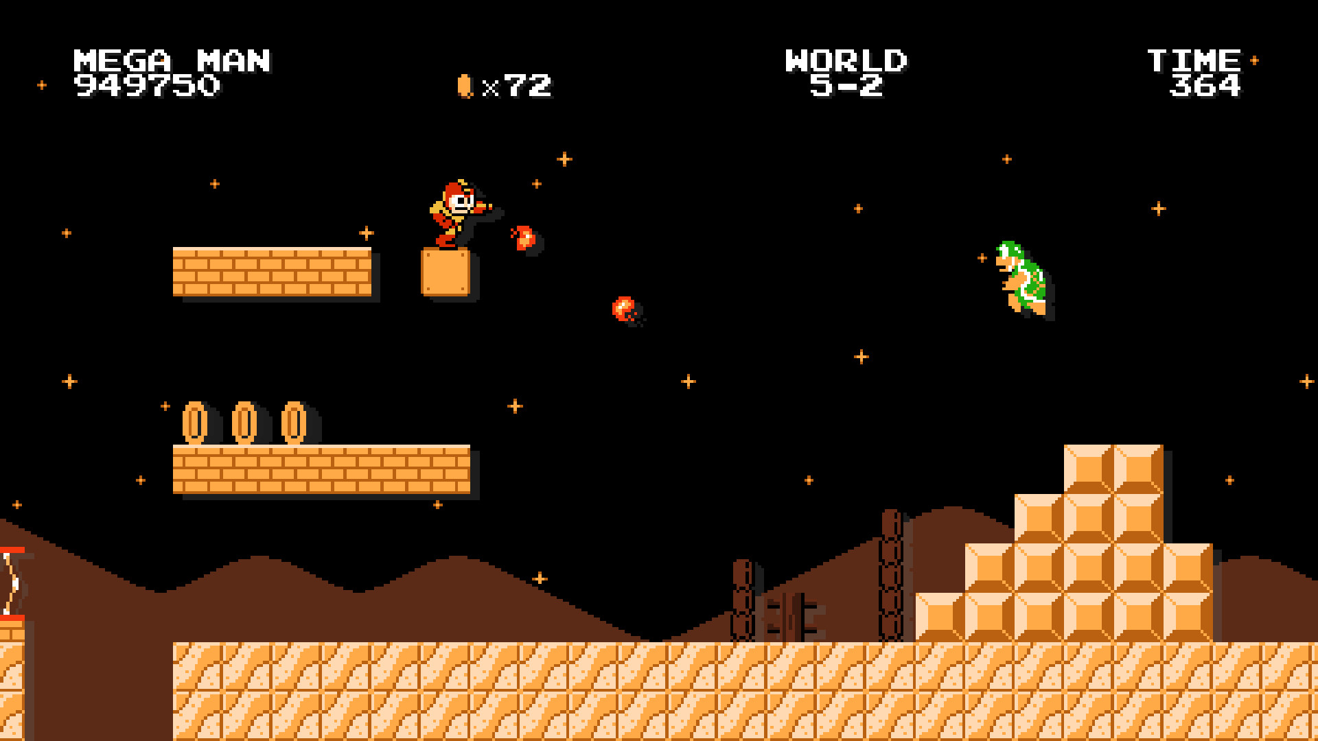 Mega Man Mod for Super Mario Bros. Remastered [Unofficial] | SMB1R Mods