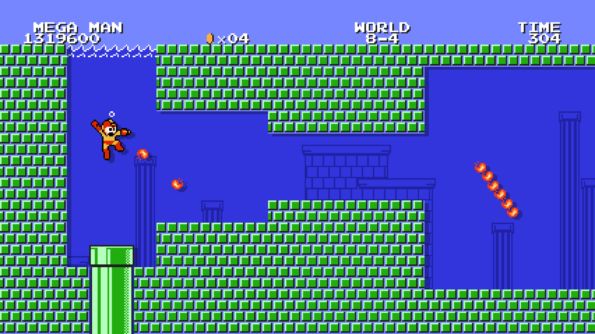 Mega Man Mod for Super Mario Bros. Remastered [Unofficial] | SMB1R Mods