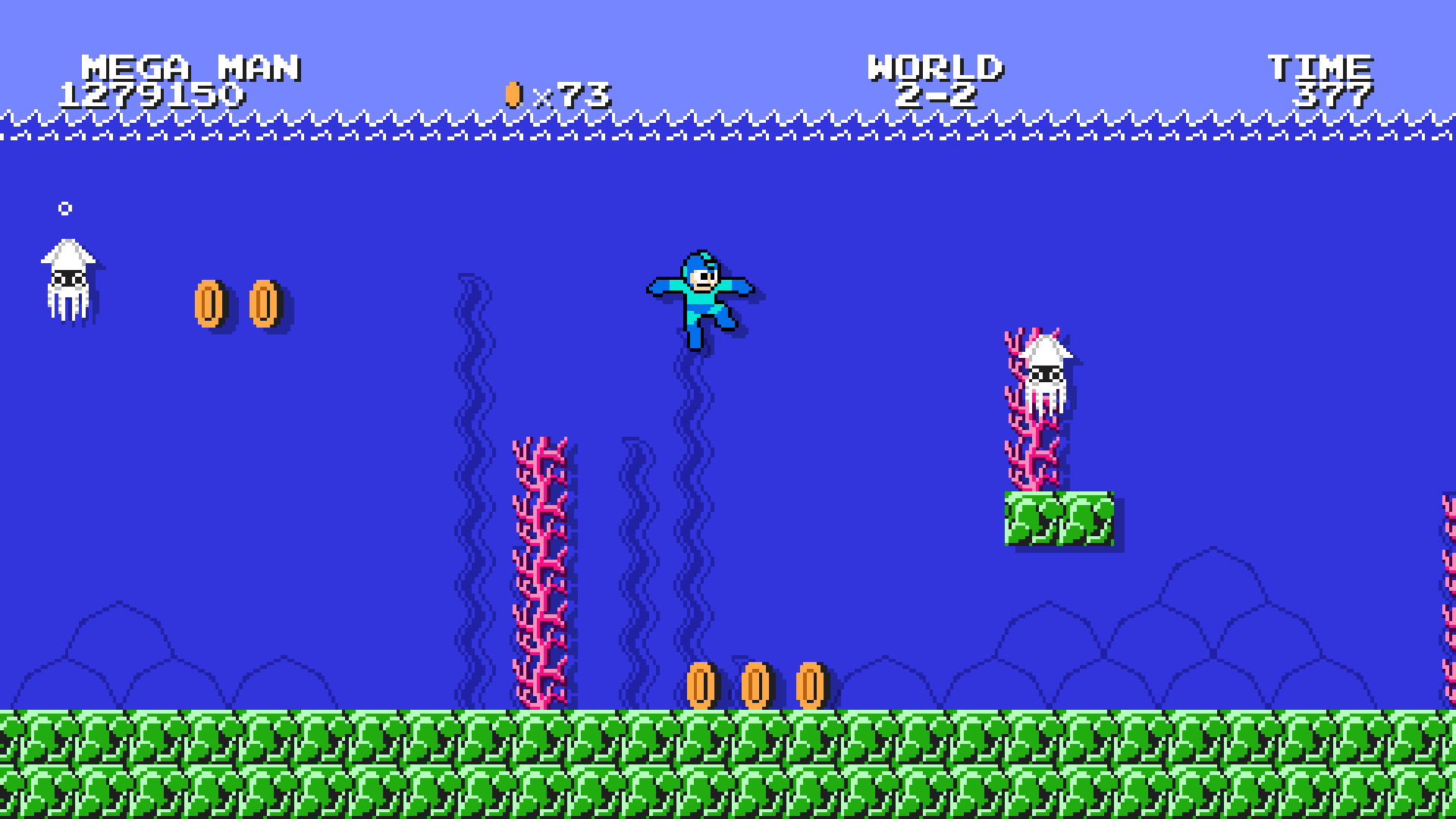 Mega Man Mod for Super Mario Bros. Remastered [Unofficial] | SMB1R Mods