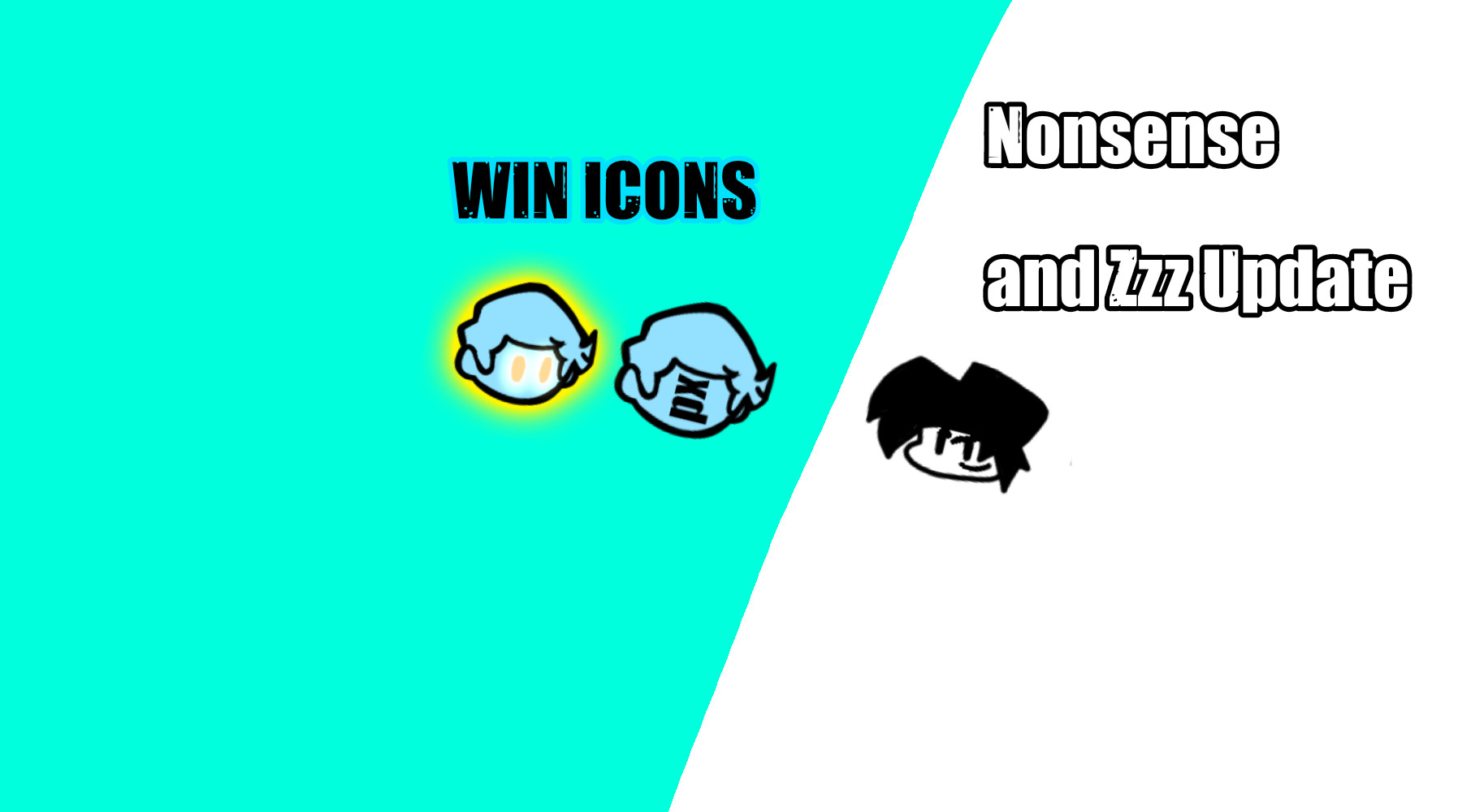 Win Icons In V slice!!Nonsense,Zzz Update!! Mod for Friday Night Funkin ...