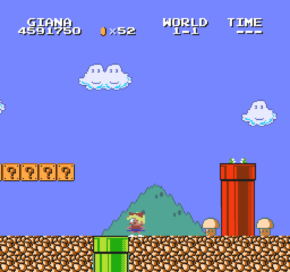 The Great Giana! Mod for Super Mario Bros. Remastered [Unofficial ...