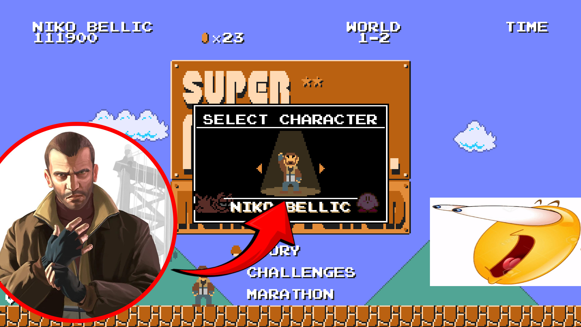 (GTA 4) Niko Bellic Mod for Super Mario Bros. Remastered [Unofficial ...