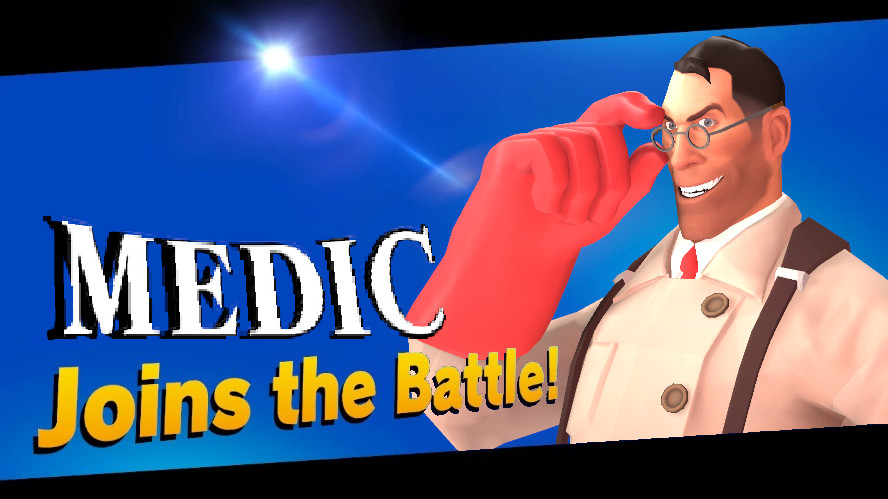 TF2 Medic over Sephiroth Mod for Super Smash Bros. Ultimate | SSBU Mods