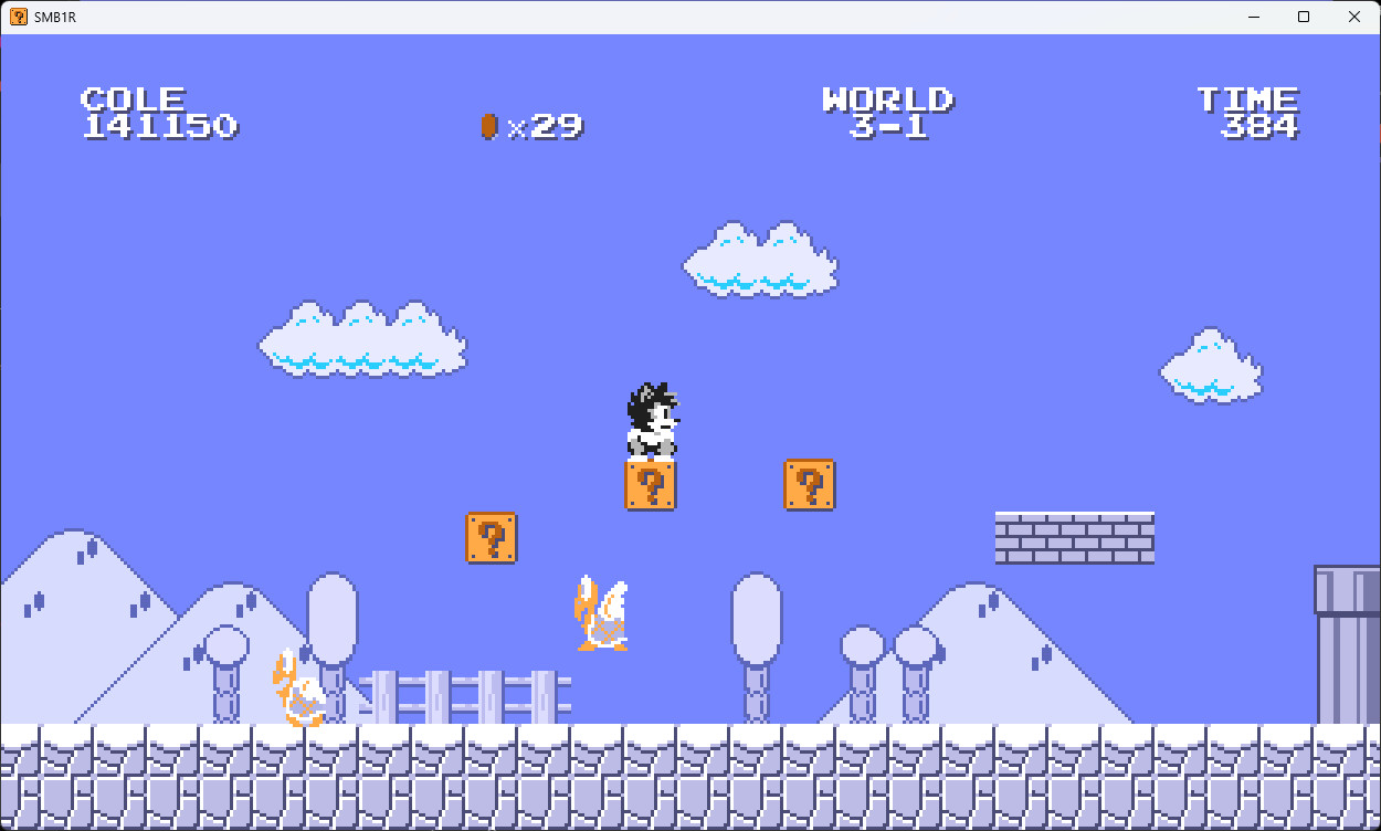 Cole the Husky Mod for Super Mario Bros. Remastered [Unofficial ...