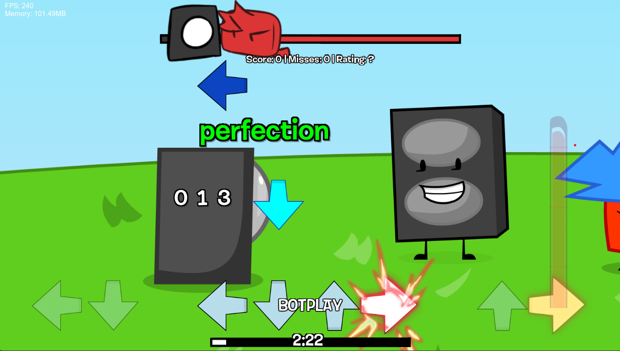 object funkin (v1.1 update) Mod for Friday Night Funkin' | FNF Mods