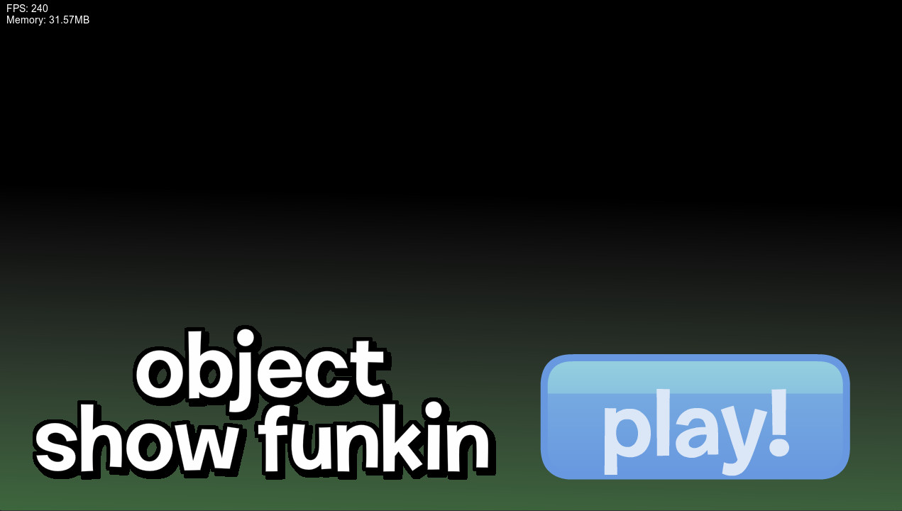 object funkin (v1.1 update) Mod for Friday Night Funkin' | FNF Mods