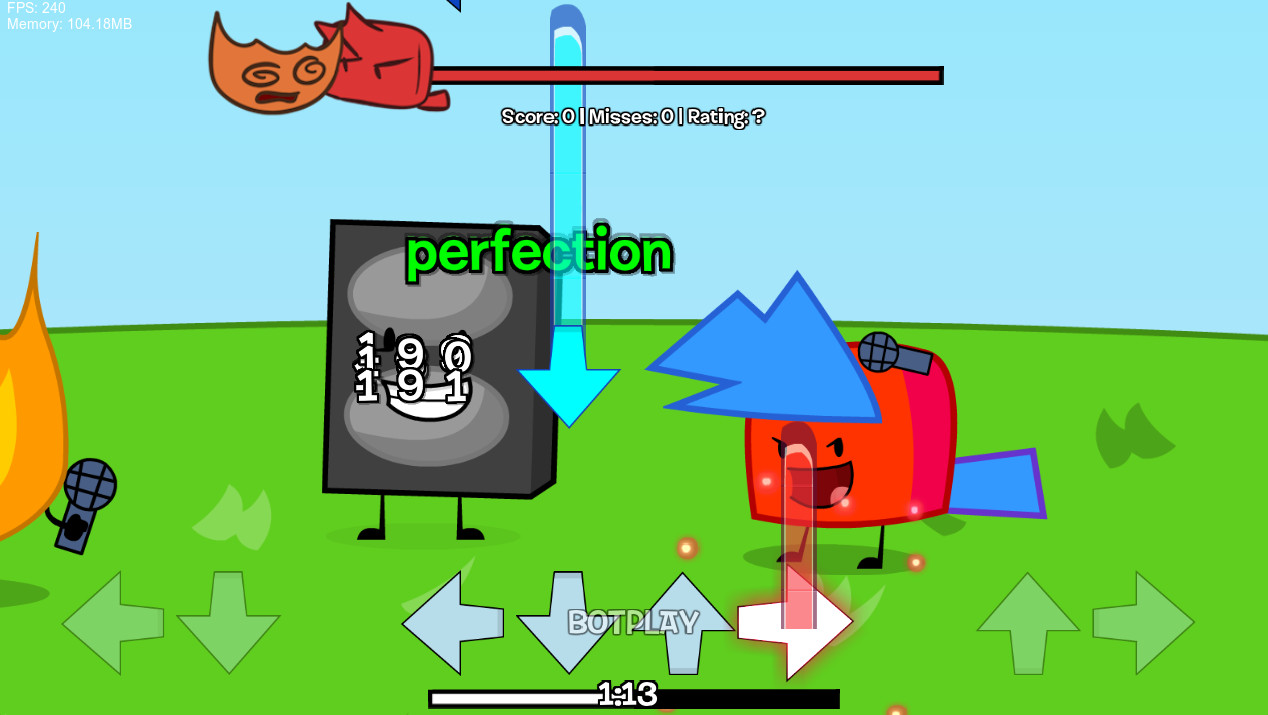 object funkin (v1.1 update) Mod for Friday Night Funkin' | FNF Mods