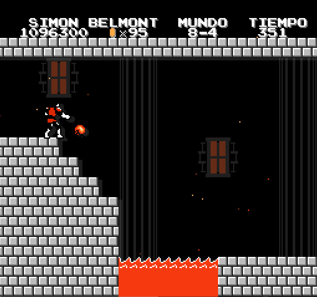 Simon Belmont (Custom Character) Mod for Super Mario Bros. Remastered ...