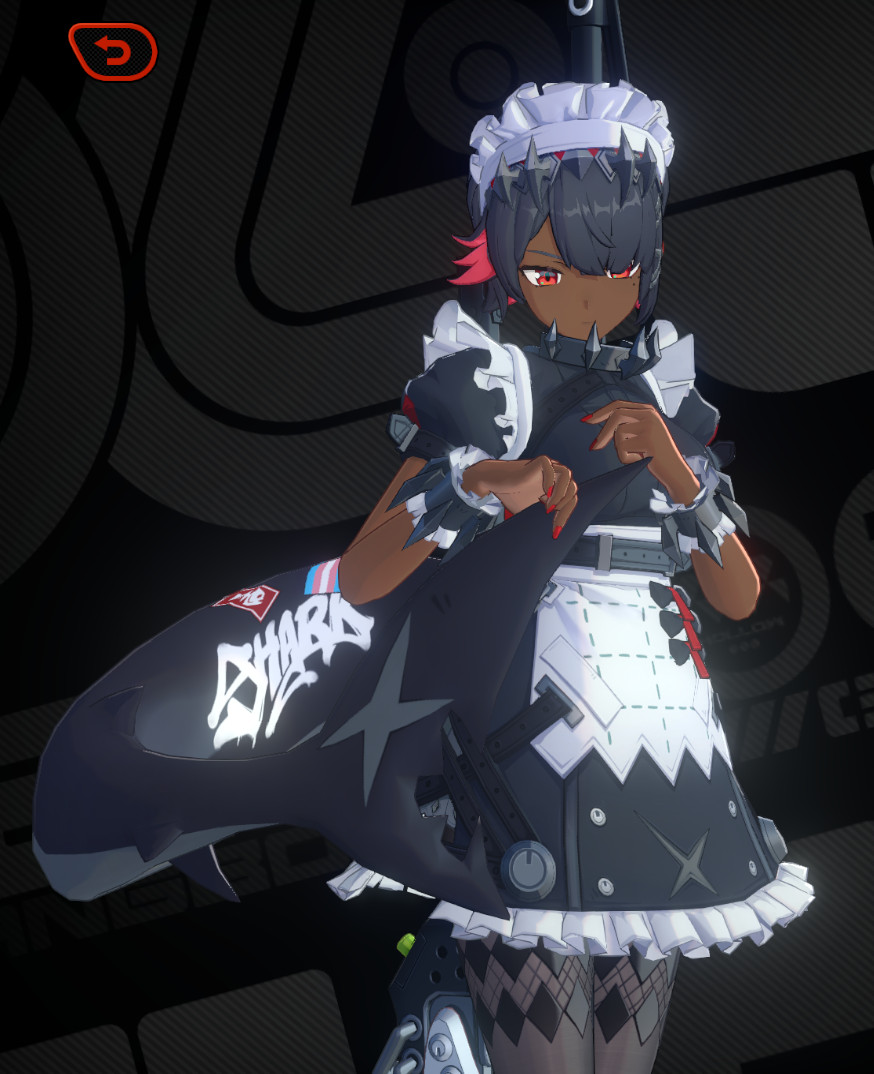 Black Trans Ellen Joe Mod for Zenless Zone Zero | ZZZ Mods