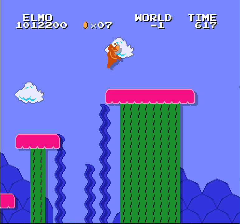 Elmo Mod for Super Mario Bros. Remastered [Unofficial] | SMB1R Mods
