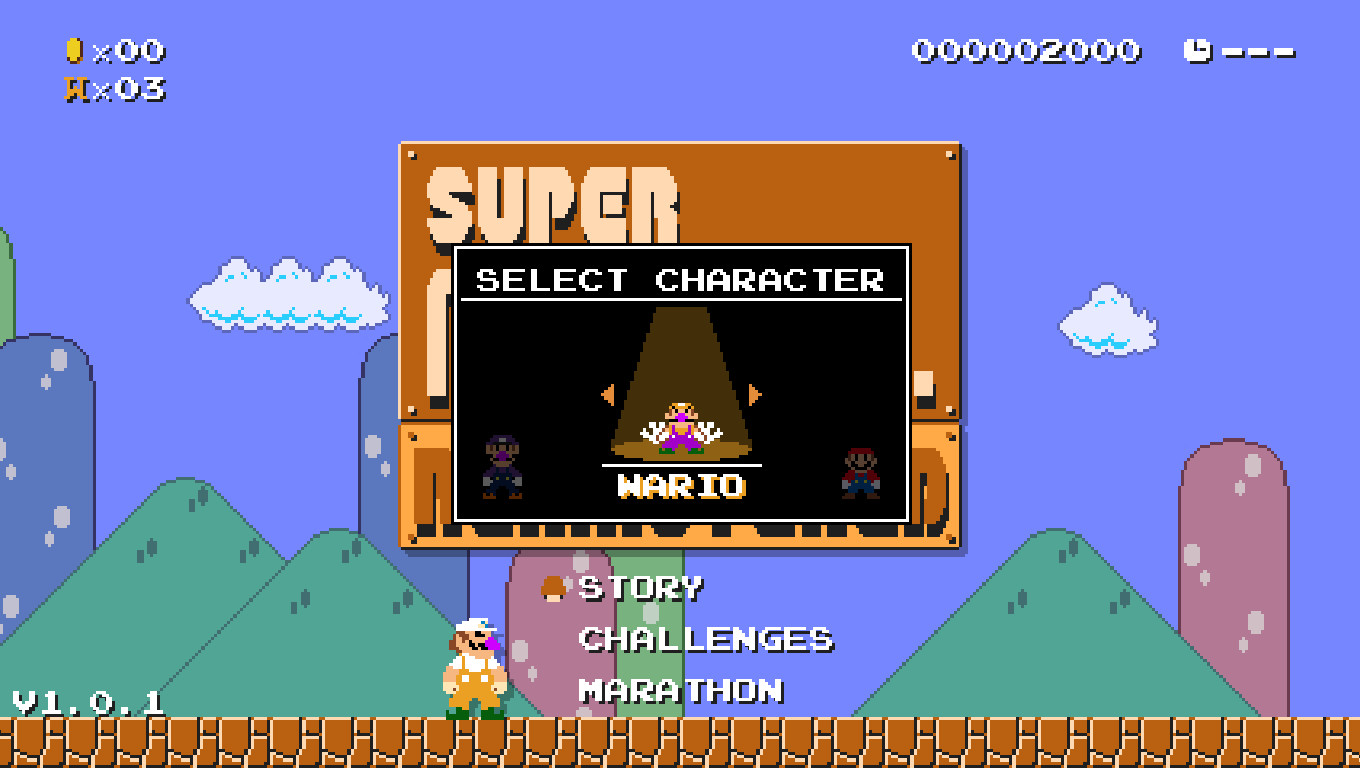Modernized Wario Bros. Mod for Super Mario Bros. Remastered [Unofficial ...