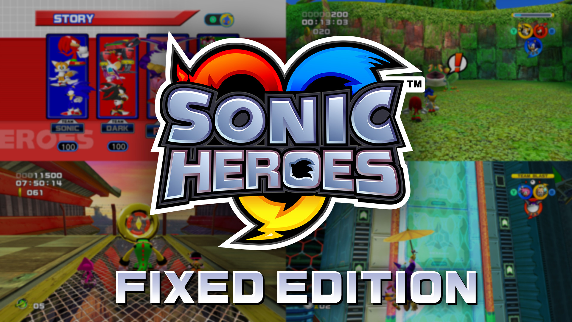 Sonic Heroes: Fixed Edition Mod for Sonic Heroes | SH Mods