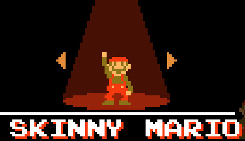 Skinny Mario Mod for Super Mario Bros. Remastered [Unofficial] | SMB1R Mods