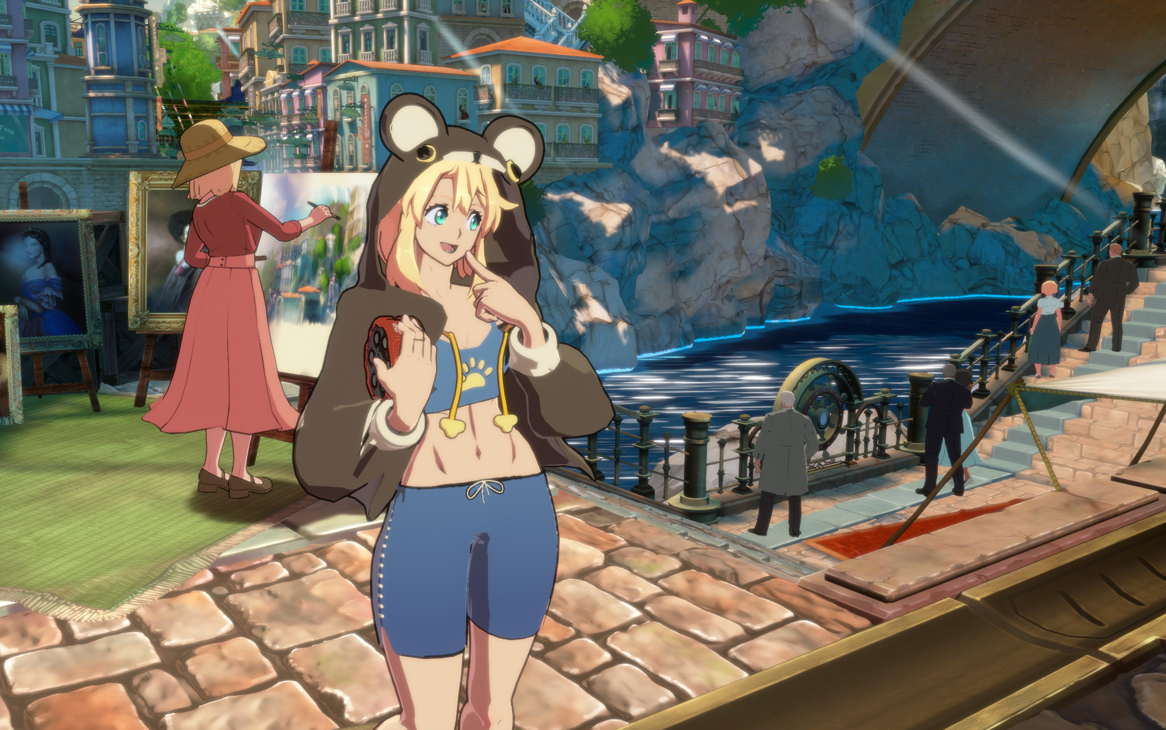 Bridget Teddy PJs Mod for GUILTY GEAR -STRIVE- | GGST Mods