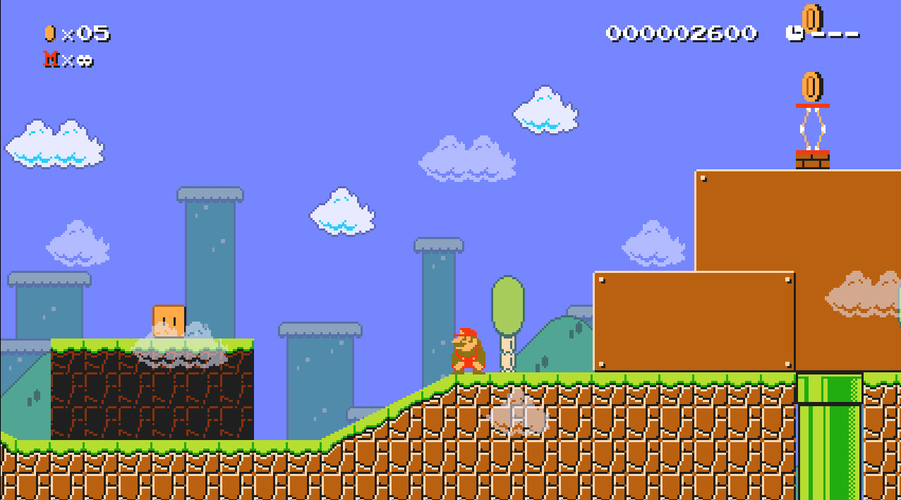 Grass Mod for Super Mario Bros. Remastered [Unofficial] | SMB1R Mods