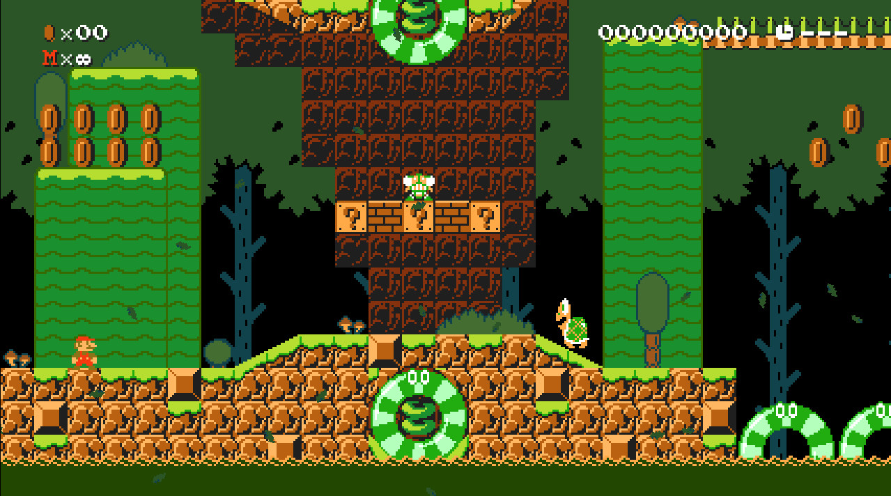 Grass Mod for Super Mario Bros. Remastered [Unofficial] | SMB1R Mods