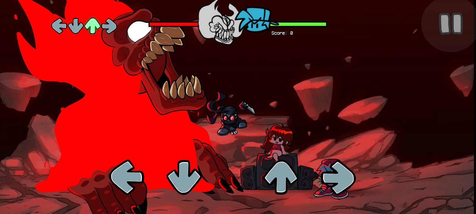 Tricky mobile 4k Mod for Friday Night Funkin' | FNF Mods