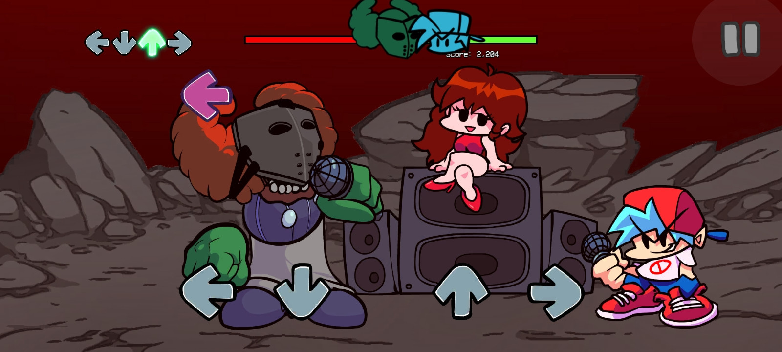 Tricky mobile 4k Mod for Friday Night Funkin' | FNF Mods