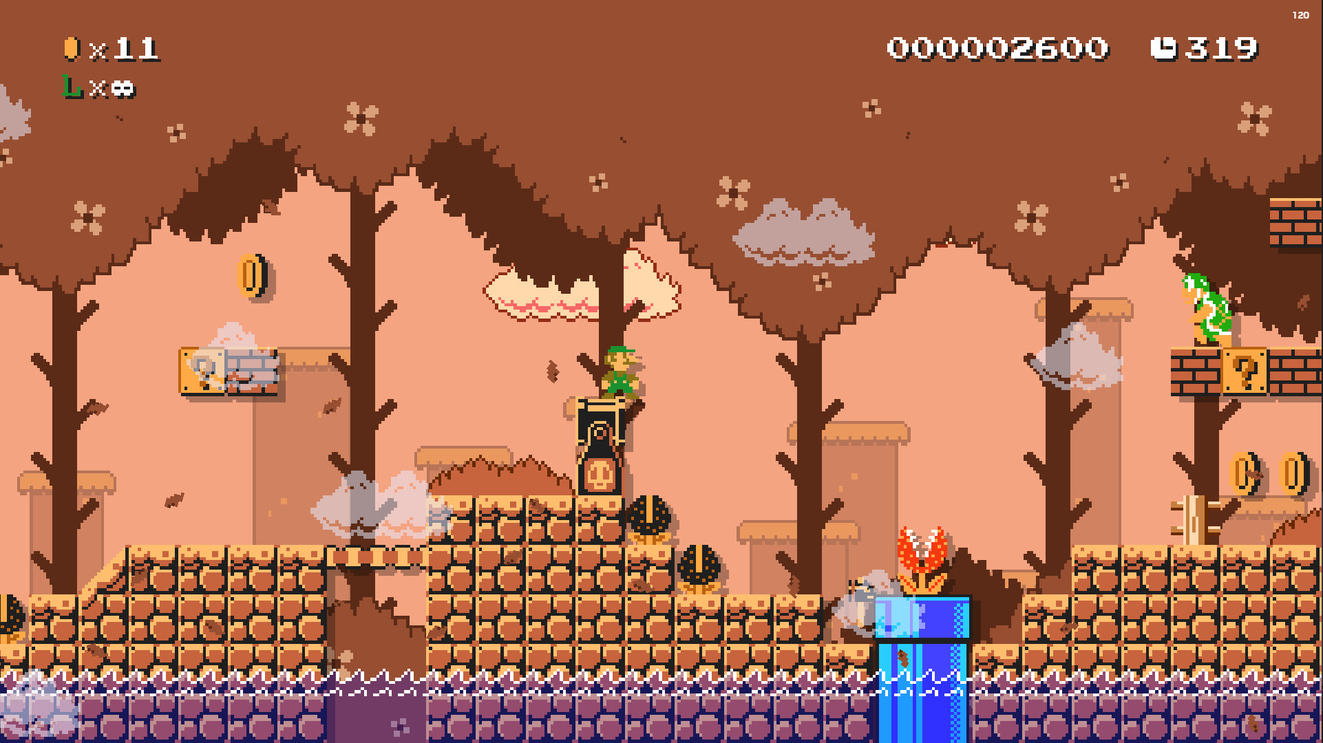 Brick Block Autumn Mod for Super Mario Bros. Remastered [Unofficial ...